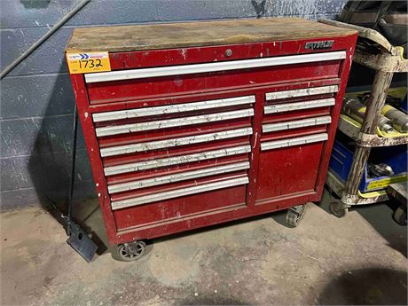 Lot - Tool box & Contents | Place Your Bid at MachineryMax