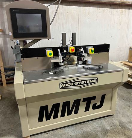 Lot - Accu-Systems "MMTJ" Mortise & Tenon miter door machine | Place ...