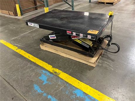 Lot - Autoequip "Series 35" Lift Table | Place Your Bid at MachineryMax