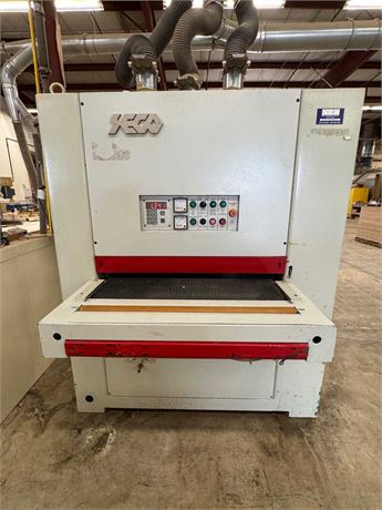 Lot - Seco Widebelt Sander | Place Your Bid at MachineryMax