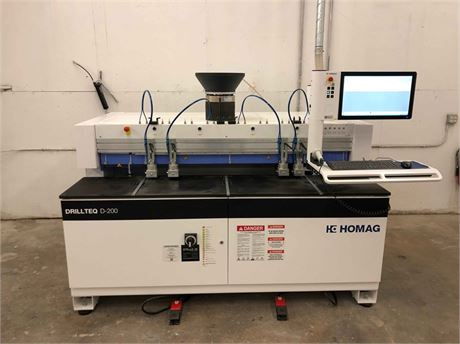 Lot - 2021 Homag "Drillteq D-200" CNC Bore and Dowel Machine | Place ...