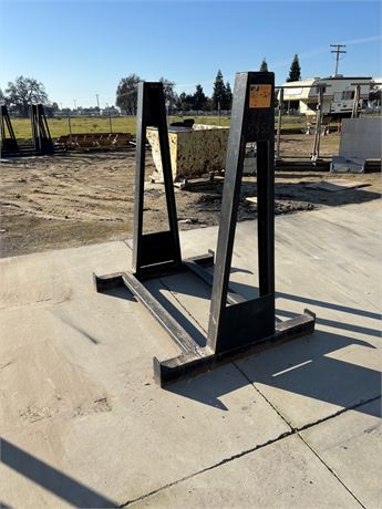 Lot - Stone A-Frame Rack - Qty (2) | Place Your Bid at MachineryMax