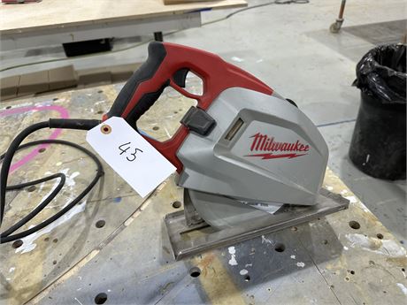 Lot - Milwaukee Metal Cutting Saw | Place Your Bid at MachineryMax