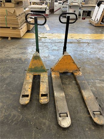 Lot - (2) Pallet Jacks - Mt Vernon, NY | Place Your Bid at MachineryMax