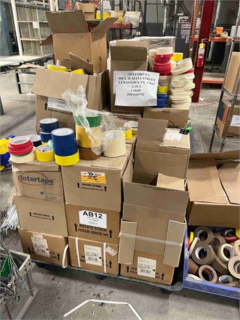 Lot - Masking Tape & Misc. Tape | Place Your Bid at MachineryMax