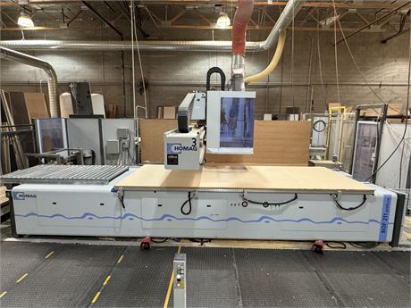 Lot - Homag "BOF-211/37/15R" CNC Router | Place Your Bid at MachineryMax