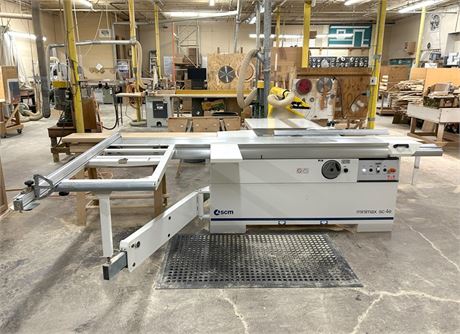 Lot - SCM "Minimax sc4e" Sliding Table Saw yr 2018 - 220V | Place Your ...