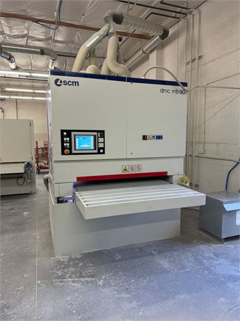 Lot - SCM/DMC "MB 90 MBS 1350 DBB" MasterBrush Wide Belt Sander | Place ...