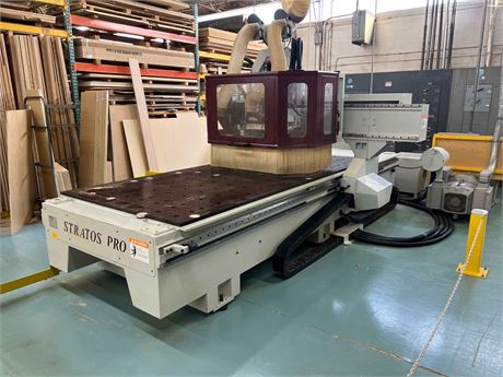 Lot - Andi "Stratos/Pro-E" CNC Router | Place Your Bid at MachineryMax
