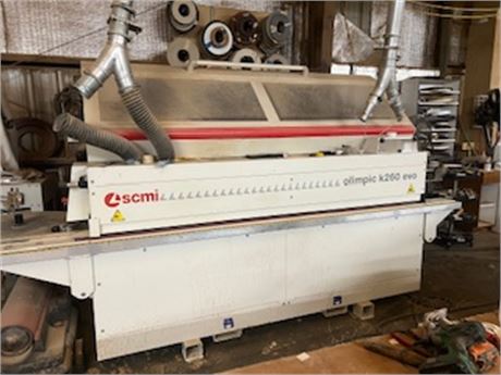 Lot - SCMI Olimpic K260 Edgebander | Place Your Bid at MachineryMax