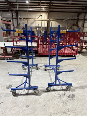 Lot - (2) Adapa Material Carts | Place Your Bid at MachineryMax