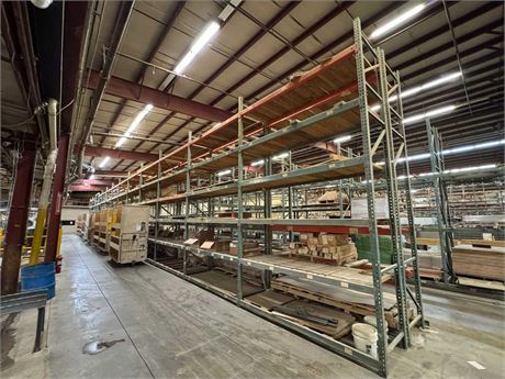 Lot - Pallet Racking (contents NOT included) | Place Your Bid at ...