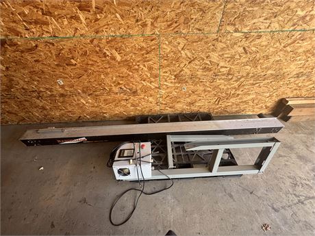 Lot - Razor Gage Stop system With Tables | Place Your Bid at MachineryMax