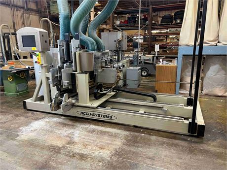 Lot - Accu-Systems "CXT" Double Sided Tenonning Machine | Place Your ...