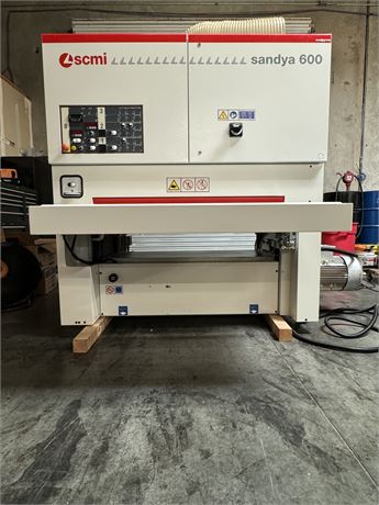 Lot - SCMI "Sandya S 600 RCS 135 " 2 Head Wide Belt Sander | Place Your ...