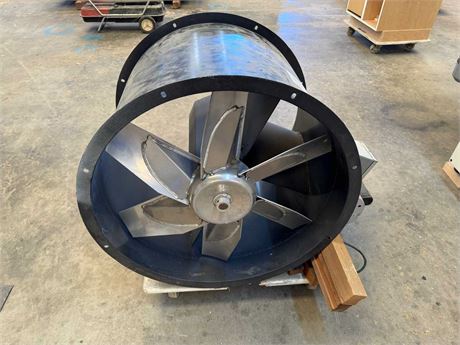 Lot - Dayton 30" Belt Drive Tubeaxial Fan | Place Your Bid at MachineryMax