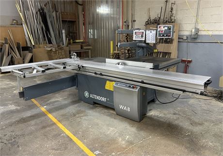 Lot - Altendorf "WA8" Sliding Table Saw - Brooklyn, NY | Place Your Bid ...