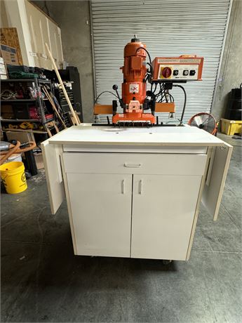 Lot - Blum "MiniPress" Hardware Boring and Insertion Machine | Place ...
