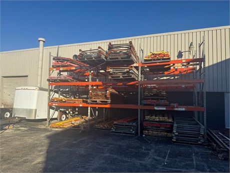 Lot - Rack & Contents - As Pictured | Place Your Bid at MachineryMax