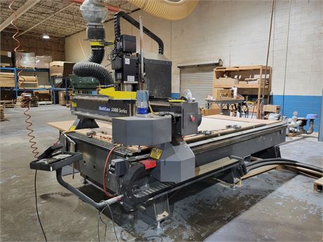 Lot - MultiCam "Series 5000" CNC Router | Place Your Bid at MachineryMax