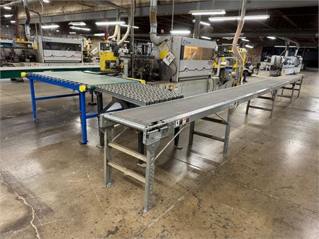 Lot - Powered Return Conveyor | Place Your Bid at MachineryMax