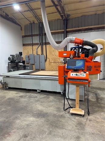 Lot - Omnitech “Selexx/PAL” CNC Router | Place Your Bid at MachineryMax