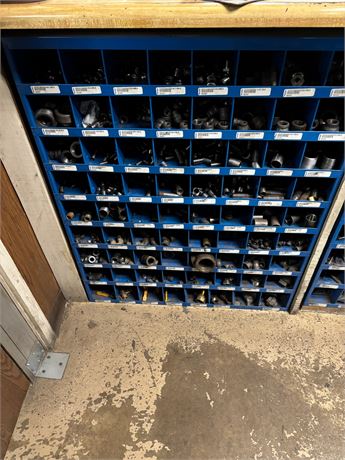 Lot - Fastenal Storage Bins & Contents | Place Your Bid at MachineryMax