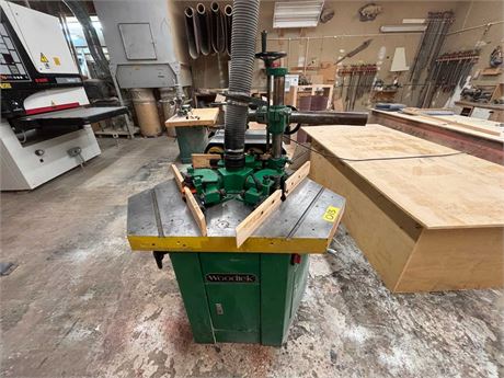 Lot - Woodtek "832280" Triple Spindle Shaper | Place Your Bid at ...