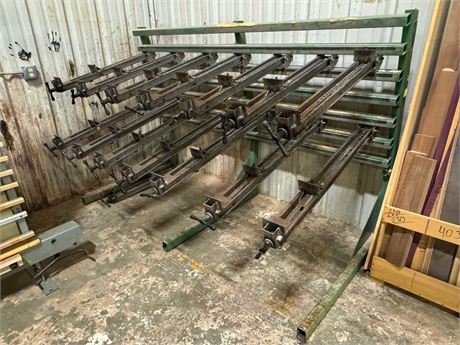 Lot - Taylor "79B" Panel Clamp Rack | Place Your Bid at MachineryMax