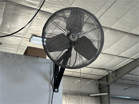 Lot - Two (2) Strongway Wall Fans | Place Your Bid at MachineryMax