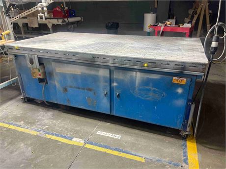 Lot - Denray "9600" Down Draft Table | Place Your Bid at MachineryMax