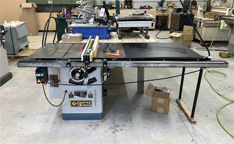 Lot - Craftex "CX201" Table Saw | Place Your Bid at MachineryMax