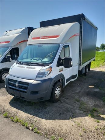 Lot - 2018 Dodge Ram Promaster 3500 Box Truck with Sleeper | Place Your ...