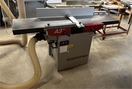 Lot - Hammer "A3 41" Planer Jointer Comb yr 2022 - 3kw, 230V 1ph ...