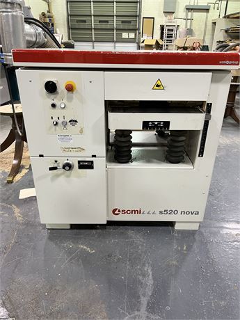 Lot - SCM Group "S520 Nova" Tersa Cutterhead Planer, 20" | Place Your Bid at MachineryMax
