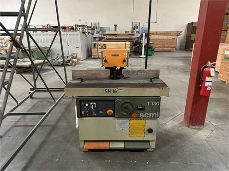 Lot - SCM "T130N" Shaper | Place Your Bid at MachineryMax