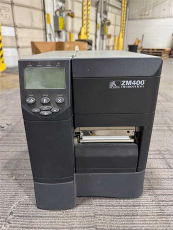Lot - Zebra "ZM400" Label Printer | Place Your Bid at MachineryMax