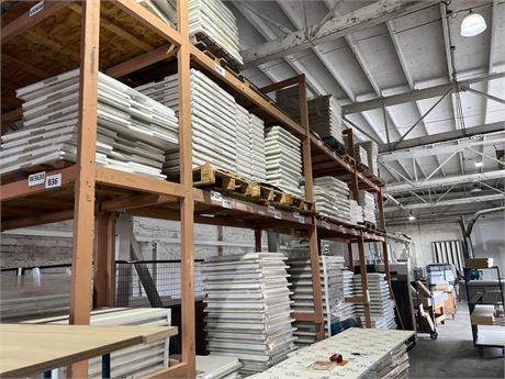 Lot - Bolt Together Pallet Racking - Racks Only | Place Your Bid at ...