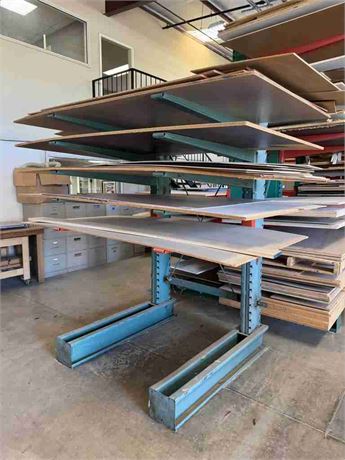 Lot - Material Rack | Place Your Bid at MachineryMax