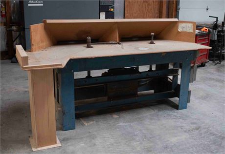 Lot - Custom Double Spindle Shaper | Place Your Bid at MachineryMax