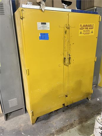 Lot - Wilray "PC-180" Safety Storage Cabinet | Place Your Bid at ...