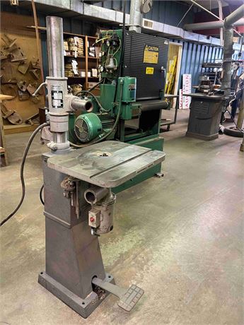 Lot - Rockwell "43-502" Overarm Router | Place Your Bid at MachineryMax