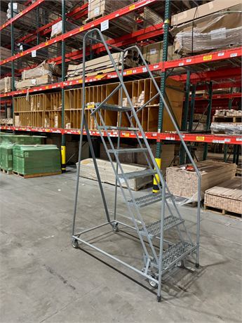 Lot - Rolling Ladder | Place Your Bid at MachineryMax