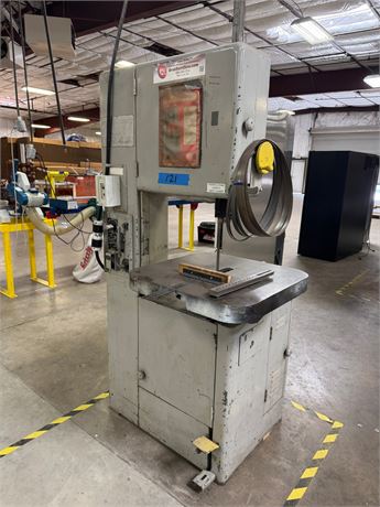 Lot - GROB "NS18" Band Saw - Metal | Place Your Bid at MachineryMax