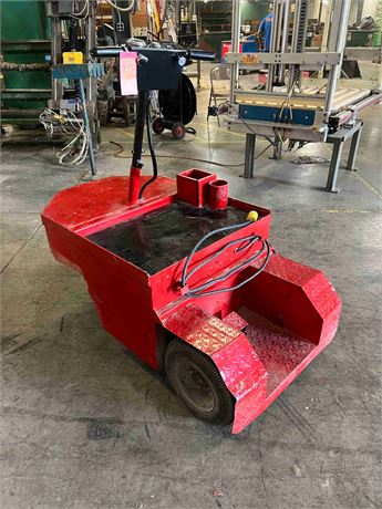 Lot - Powered Tug Trailer | Place Your Bid at MachineryMax