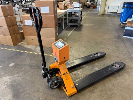 Lot - Uline "H-4564" Pallet Truck Scale | Place Your Bid at MachineryMax