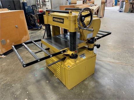 Lot - Powermatic "208-3" Planer | Place Your Bid at MachineryMax
