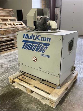 Lot - MultiCam "TurboVac" Vacuum Pump | Place Your Bid at MachineryMax