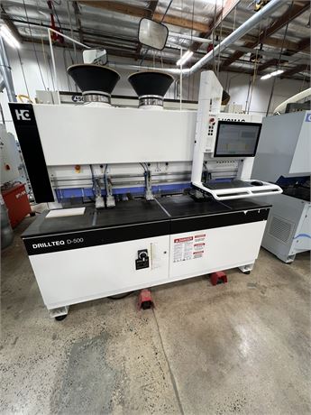 Lot - Homag "DrillTeq D-500" Custom CNC Drill and Dowel Insertion ...