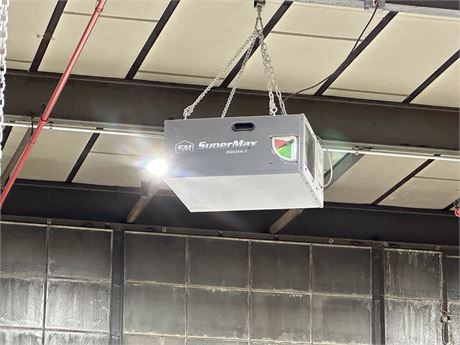 Lot - Overhead Air Filtration Systems - Supermax | Place Your Bid at ...